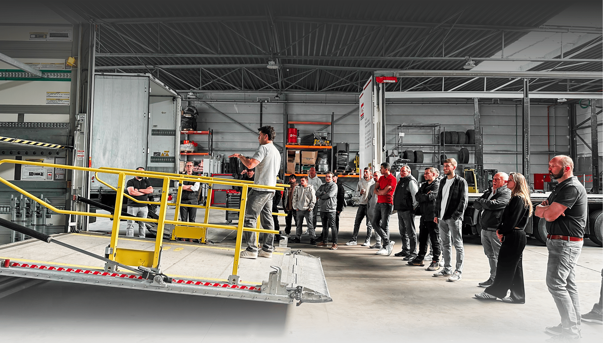Technical Tail Lift Training with Dhollandia