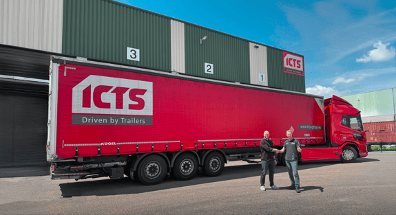 ICTS donates trailer to FS Delft