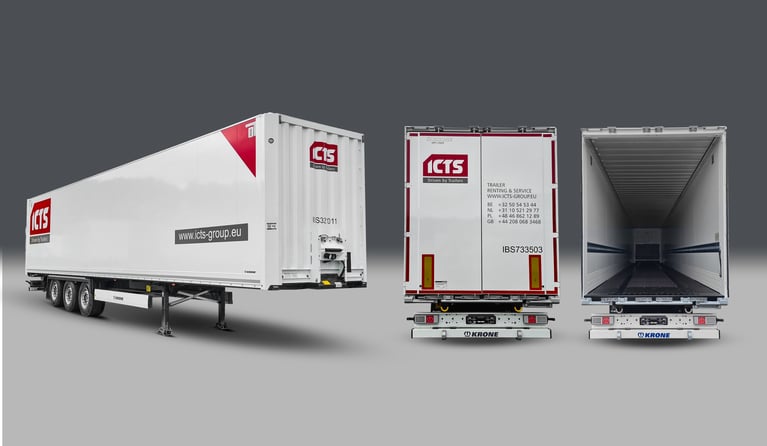 New Krone Box Trailers with ZF Scalar Telematics
