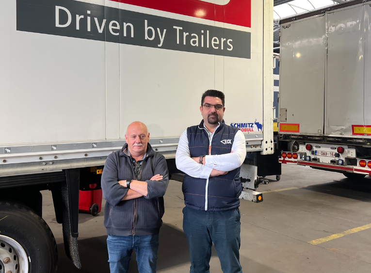 Trailer builder Van Eck visits ICTS