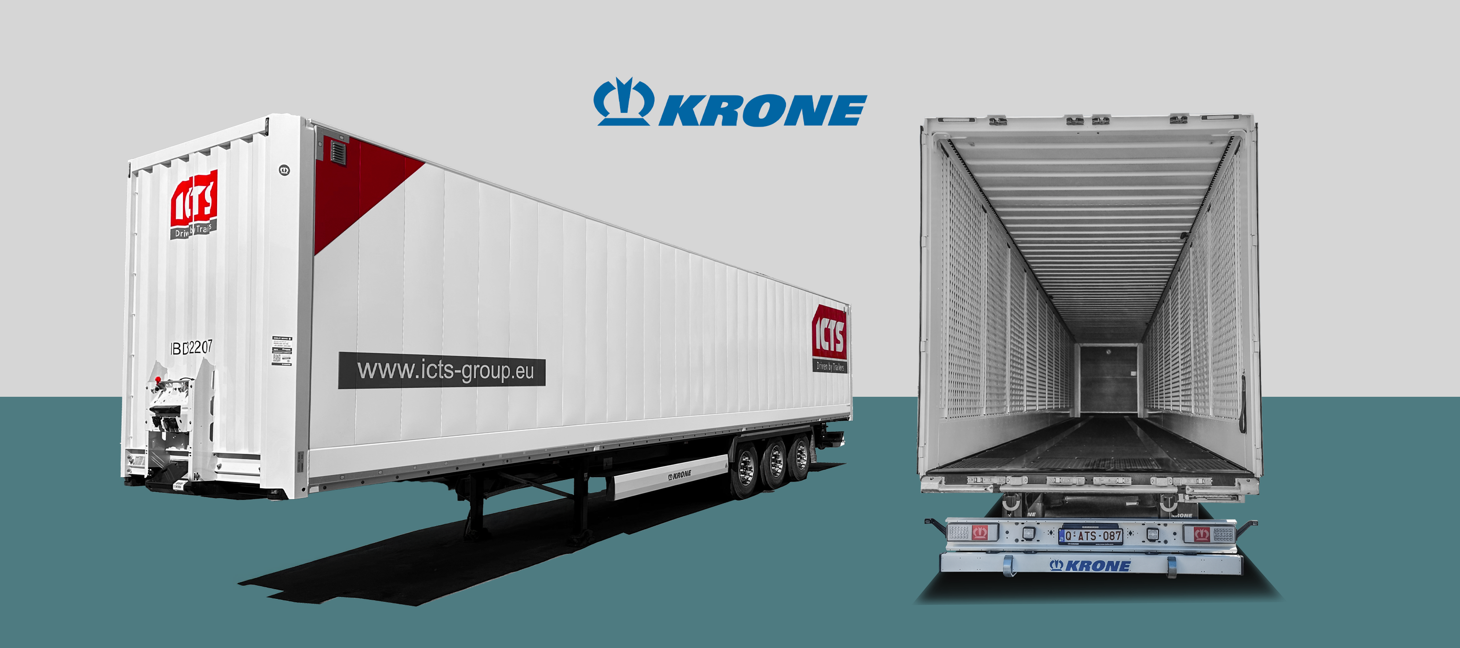 10 Krone STG Box Trailers ready for long-term rental
